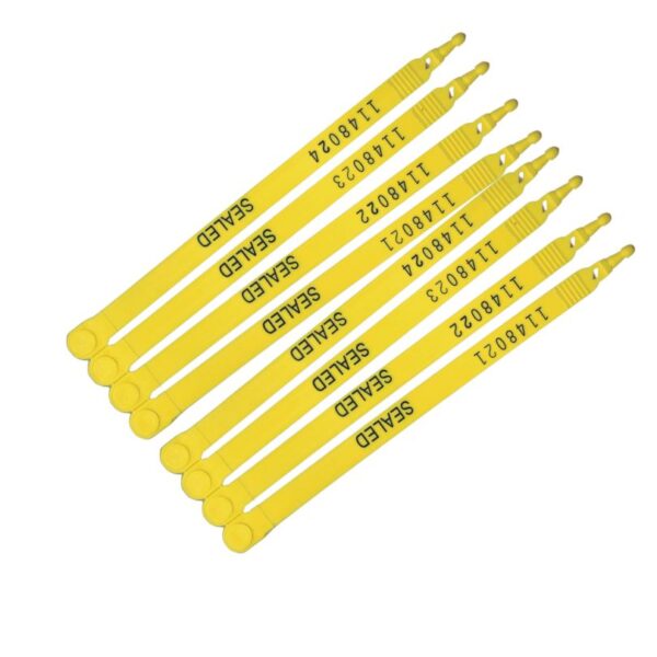 Car Seal plastic Yellow Color